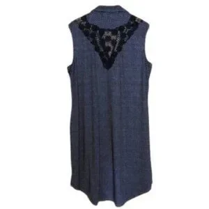 Tango Mango | Dresses | Tango Mango Blue And White Polka Dot With ...